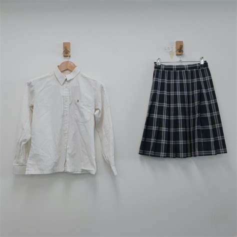 制服市場 愛知県 同朋高等学校 女子制服 3点 Sf015952