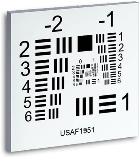Thyxgs 3 Optical Microscope Camera Resolution Test Chart