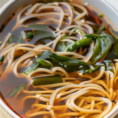 Miso Soup With Soba Noodles Recipe Healthy And Flavorful