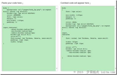 sublime text3中csscomb插件的使用解决csscomb无法使用及csscomb报错处理 梦回起点