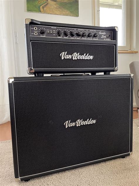 2017 Van Weelden Twinkleland 100w50w With Original Cab Reverb