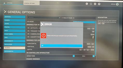 msfs vr not working for me r microsoftflightsim