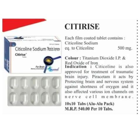 Citicoline Tab Ausmed 10x10 At Best Price In Pathankot Id 23639741333