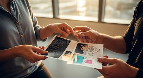 Collaborative Team Working On Digital Marketing Strategy And Data