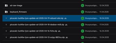 Luckfox Lyra On Picocalc Page 18 Picocalc Clockworkpi