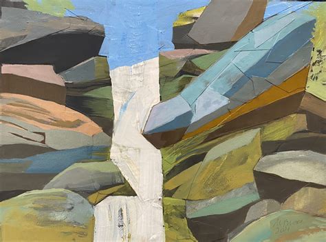 Mariella Bisson Falls Down The Cliff Momentum Gallery Water
