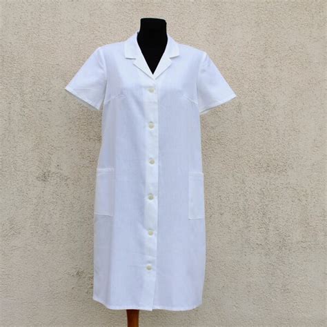 Vintage White Nurse Uniform Etsy