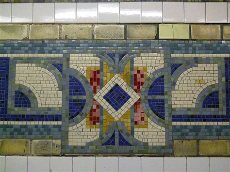 Subway Station Mosaic East 96th Street Lexington Avenue Nyc Subway
