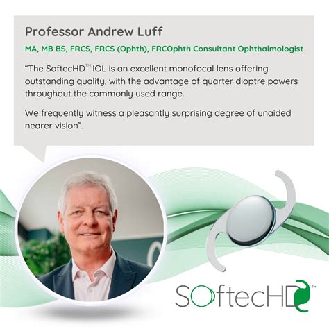 Lenstec Uk On Linkedin Lenstec Softechd Ophthalmology Cataractsurgery Monofocaliol…