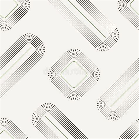 Vector Seamless Geometric Pattern Of Dots And Stock Vector Illustration Of Contemporary