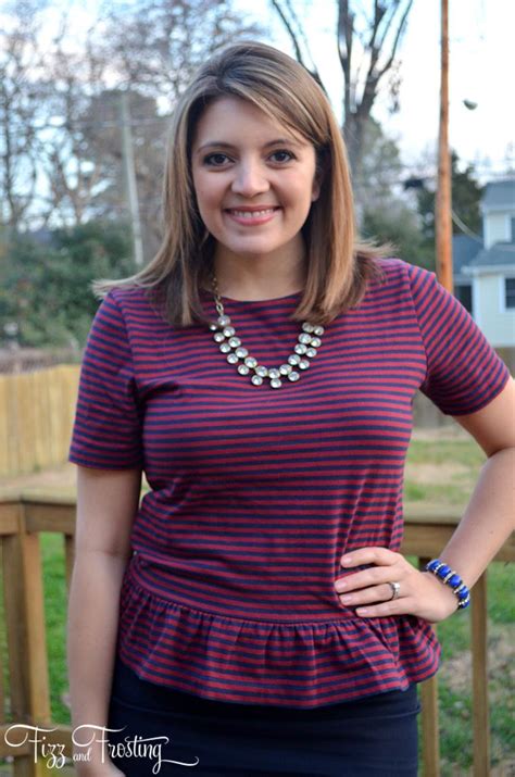 Pretty In Peplum By Lauren M