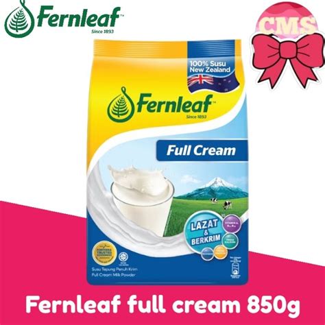 Fernleaf Full Cream 850g Shopee Malaysia