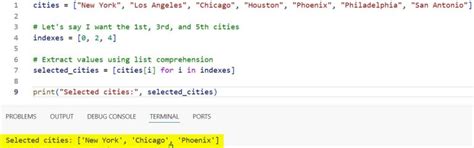 Get Multiple Values From A List In Python
