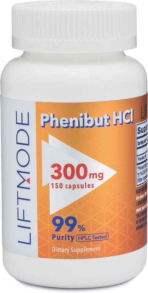 Liftmode Phenibut Hcl 300mg 150 Count Phenibute India Ubuy