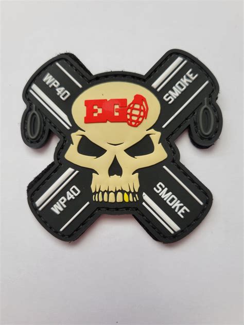 Eg Skull Pvc Patch Tier One Armament