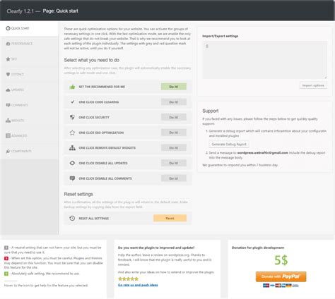 Clearfy WordPress Optimization Plugin Overview And Review
