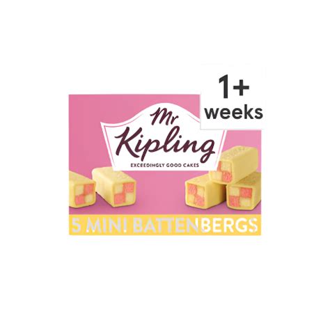 Buy Mr Kipling Mini Battenbergs 5 Pack Online Uk India Grocery Uk