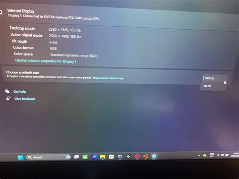 dynamic refresh rate disappeared r zephyrusg15