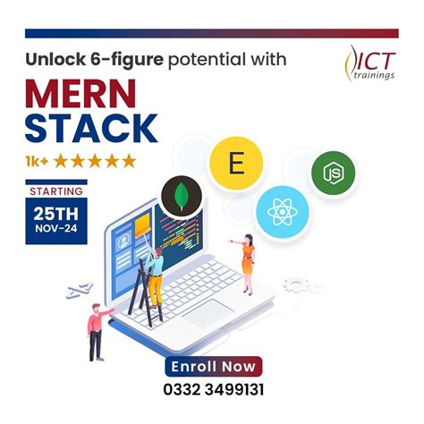 Unlock Your Full Stack Potential With Our Comprehensive Mern Stack Course Ict Trainings
