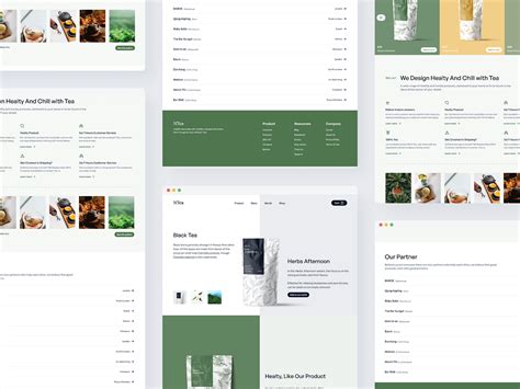 Ntea Website Tea By Makkun For Pelorous On Dribbble