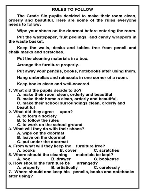 Developing Reading Power 6 A Pdf Lunch Rat