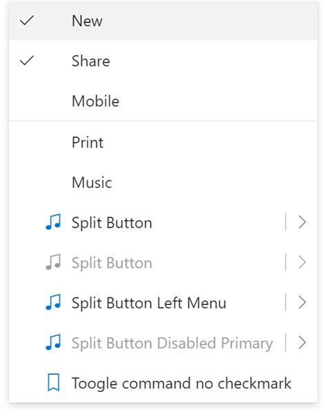 menu open ui