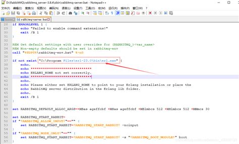 Windows下安装rabbitmq及安装过程中出错的处理erlexe Csdn博客