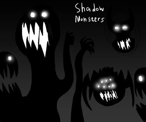 Shadow Monsters By Jamesmaster0101 On Deviantart