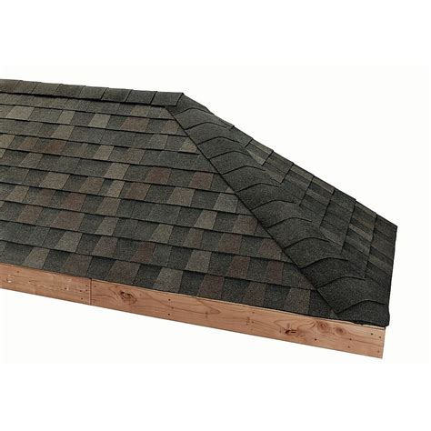 Gaf Seal A Ridge Midnight Mesa Hip And Ridge Cap Roofing Shingles 25