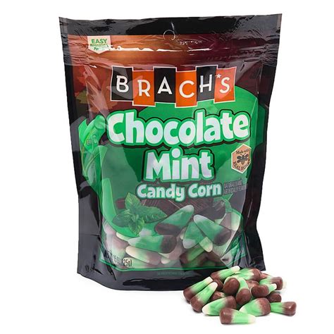 Brachs Chocolate Mint Candy Corn 15 Ounce Bag Bestcandyshop