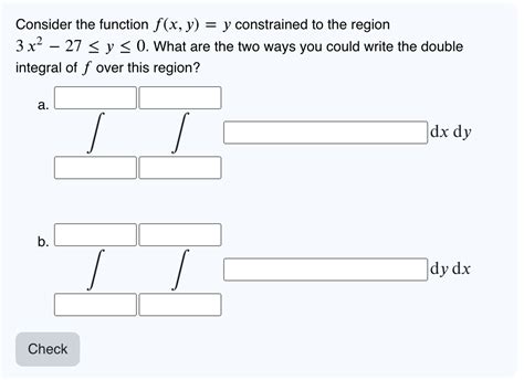 solved consider the function f x y y constrained to the