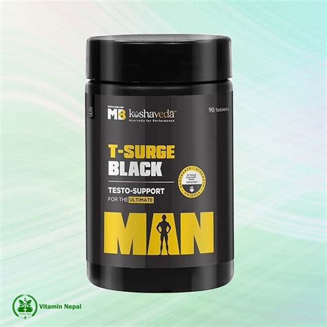 Muscleblaze T Surge Black Testosterone Booster 90 Tablets Vitamin Nepal