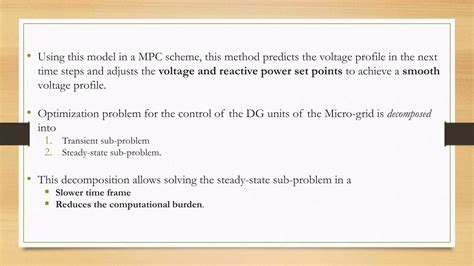distributed control techniques in micro grid pptx internet of
