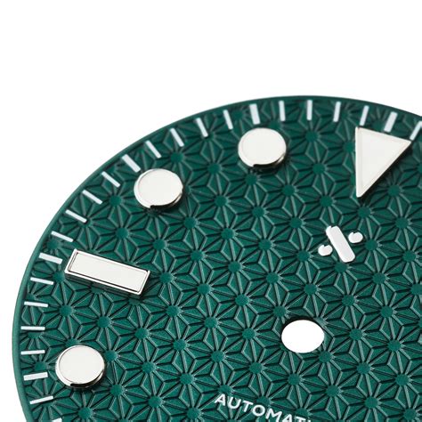Watch Dial Asanoha Green Namokimods