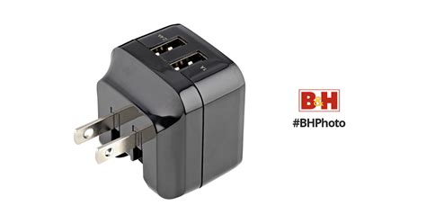 StarTech Dual Port 17W USB Wall Charger USB2PACBK B H Photo Video