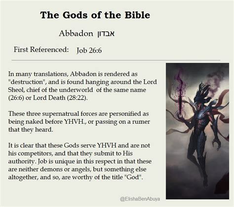Abaddon Hebrew Bible Abaddon In Hebrew Xaca