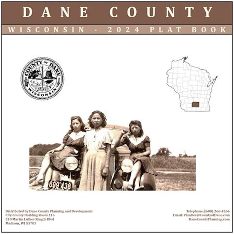Now Available 2024 Dane County Plat Book Extension Dane County