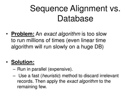 Ppt Sequence Alignment Powerpoint Presentation Free Download Id392521