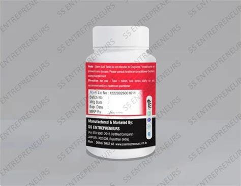 Stem Cell Tablets 60 Capsules At ₹ 340bottle In Jaipur Id
