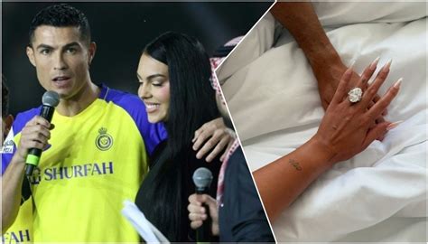 Cristiano Ronaldo And Georgina Announce Theyre Getting Married