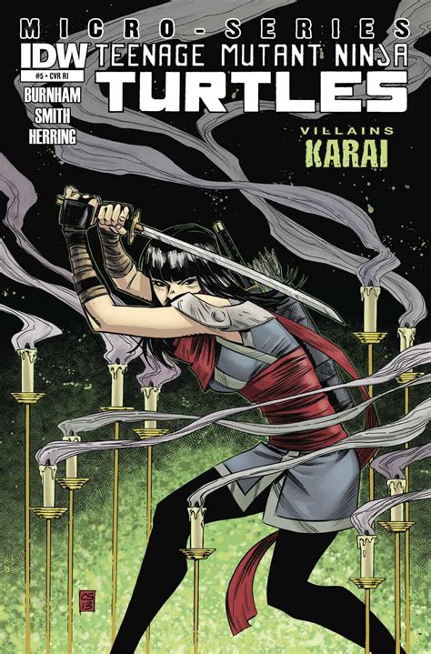 Tmnt Villain Micro Series 05 Karai Idw Tmnt A Collection