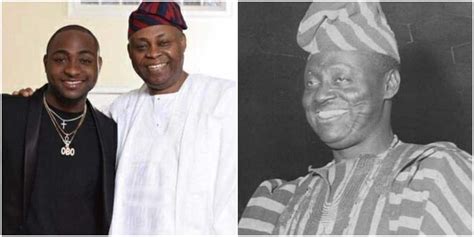 Meet Davidos Grandfather Chief Raji Ayoola Adeleke Who Became