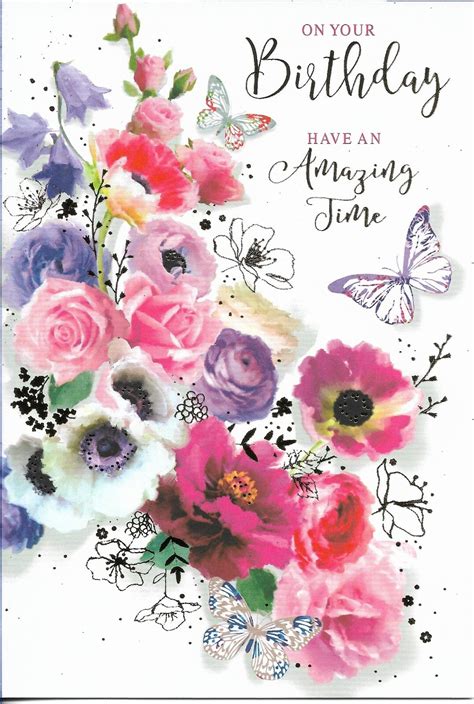 Birthday Cards Flowers Images Best Flower Site