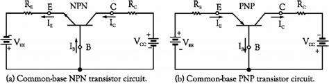 common base transistor circuit circuit diagram