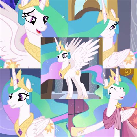 Princess Celestia Collage By Gametendo64 On Deviantart
