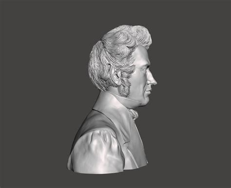 3d File 3d Model Of Soren Kierkegaard High Quality Stl File For 3d