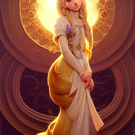 Rapunzel Gold Sun Magic R Madewith Cfspark
