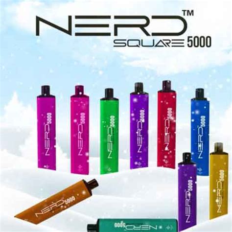 Nerd Square 5000 Puffs Smooth Hits Huge Clouds