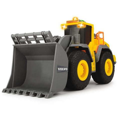 Dickie Toys Escavadeira Palavator Veículo Com Luz E Som Volvo 23 Cm