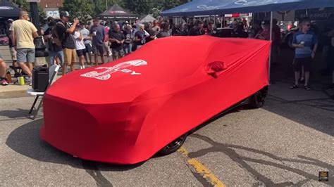 Shelby Code Red Mustang Revealed At Woodward Dream Cruise The Mustang
